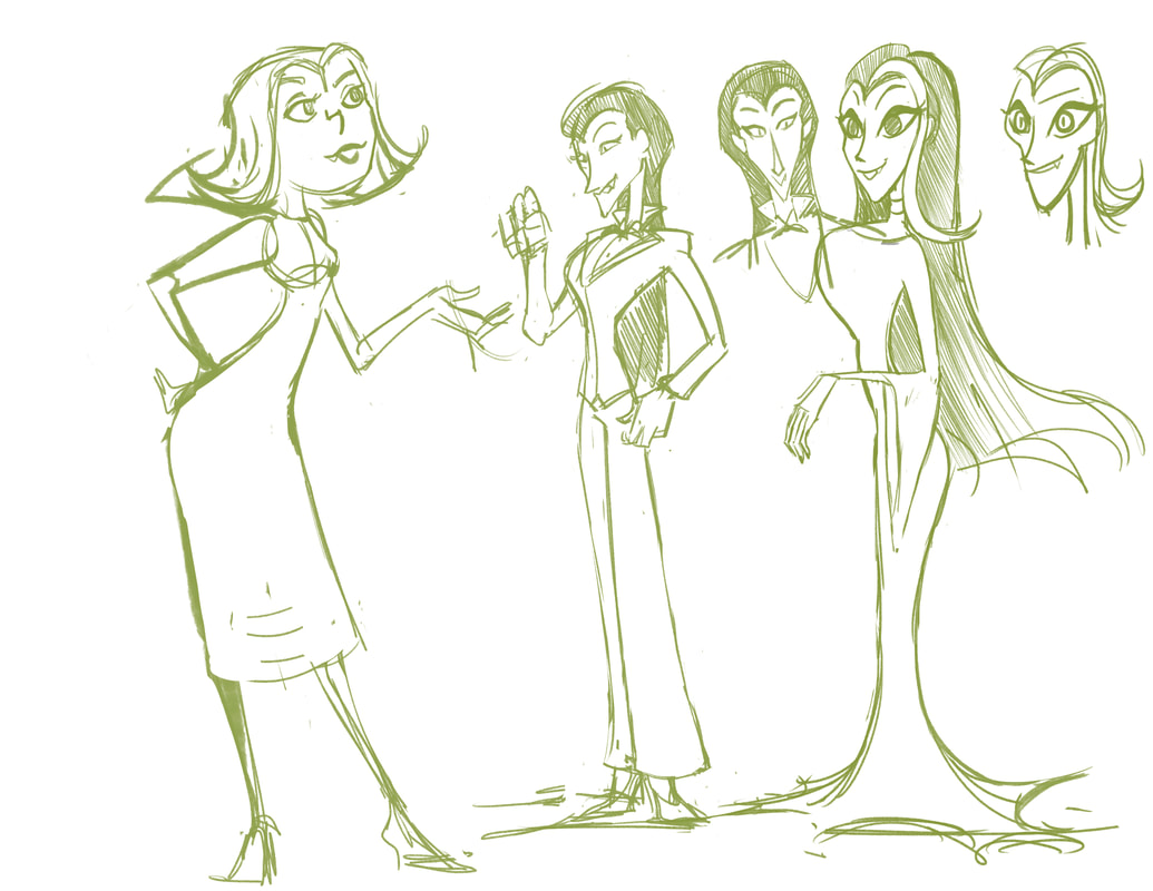 Character Design - ELIZABETH GOTTLIEB